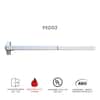 Premier Lock Heavy-Duty 30-36 in. Panic Bar Exit Device Fire Rated ...