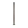 FORTRESS Fe26 2 in. x 55.5 in. Bronze Steel Railing Post for Stairs ...