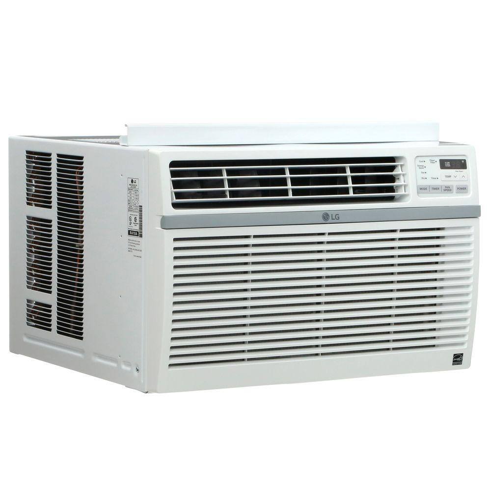 LG 12,000 BTU Window Air Conditioner with Remote LW1215ER - The Home Depot