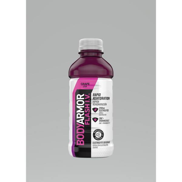 BODYARMOR 20 oz. Grape Flash I.V 810113830667 - The Home Depot