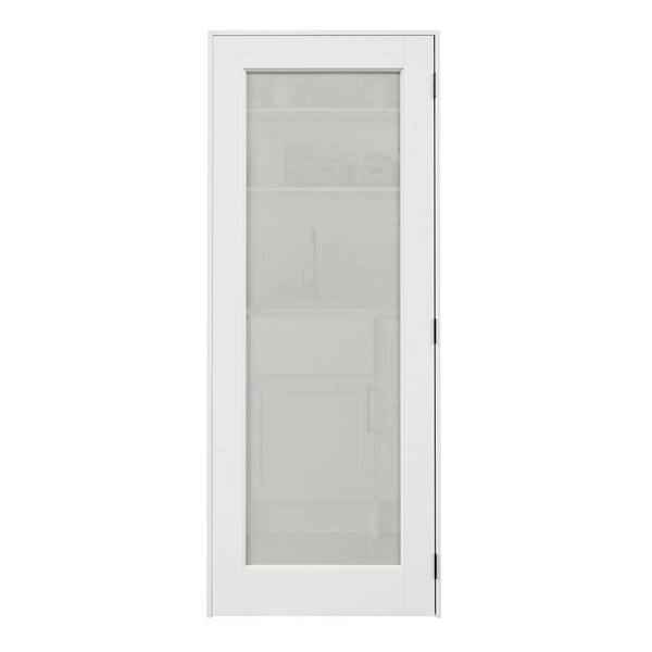 Reviews for ARK DESIGN 32 in. x 80 in. 1-Lite Frosted Glass Left Handed ...