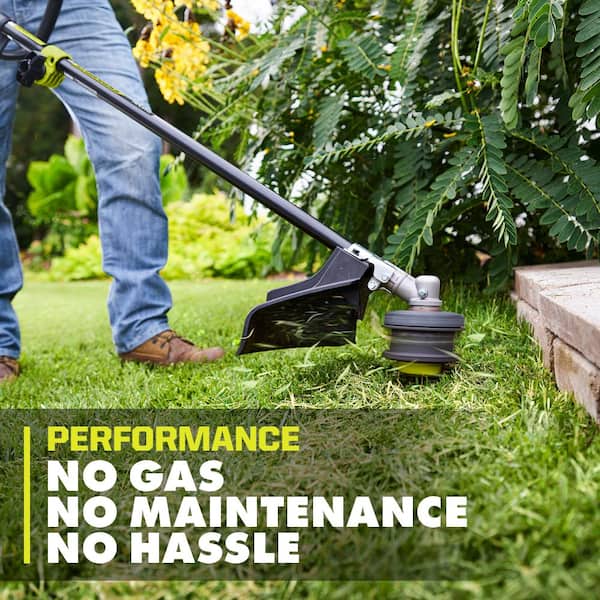 RYOBI 40V 15 in. Expand-It Cordless Battery Attachment Capable String ...