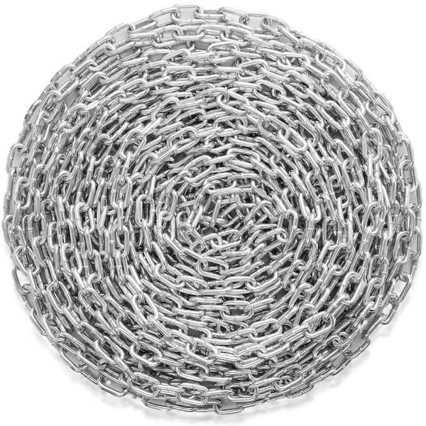 VEVOR Proof Coil Chain, 5/16 in. x 92 ft., 1667 lbs. Safe Working Load ...