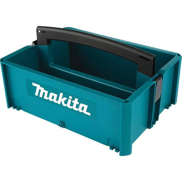 Makita MAKPAC Interlocking Tool Box, Small, 6 in. x 15-1/2 in. x 11-1/2 ...