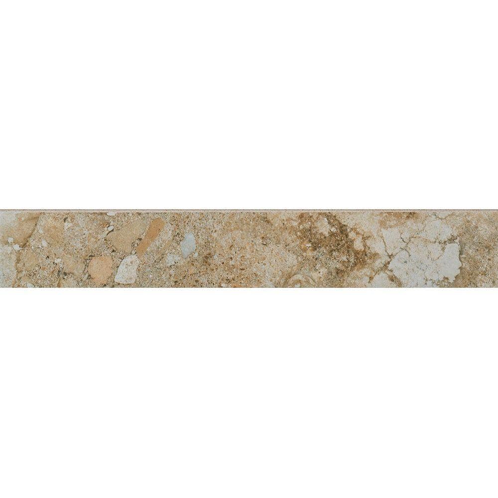 Florida Tile Home Collection Venetia Noce 3 in. x 18 in. Porcelain ...