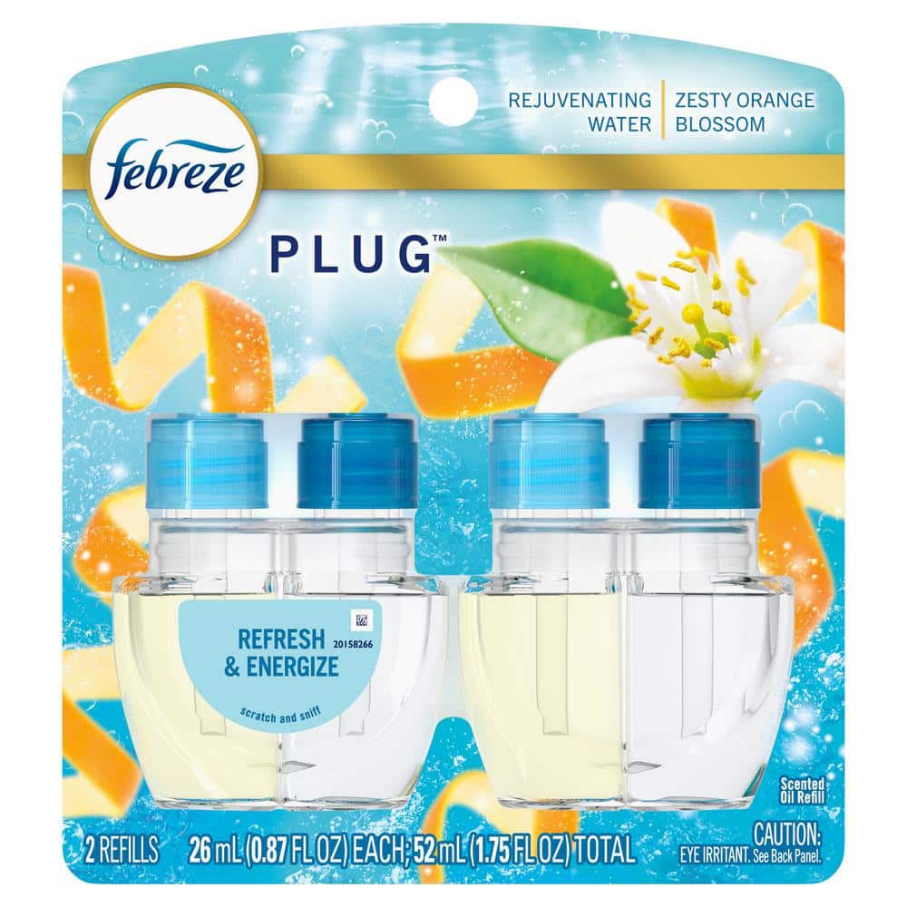 Reviews for Febreze 0.87 oz. Refresh and Energize Scented Oil Plug-In ...