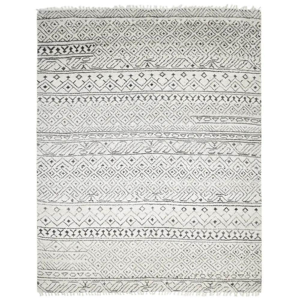 Solo Rugs Thomas Bohemian Gray 10 ft. x 14 ft. Area Rug S3292-10001400 ...