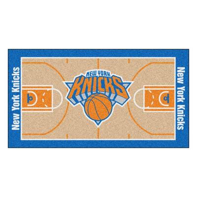 FANMATS New York Knicks 18 in. x 27 in. 2-Piece Heavy Duty Vinyl Car ...