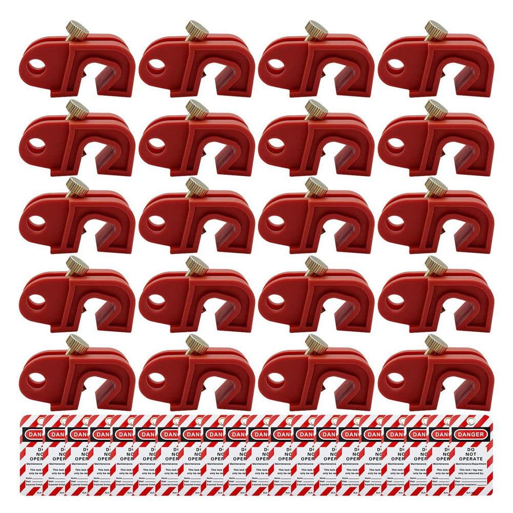 Vrbgify 20-Pack Universal Single Multi Pole Polypropylene Heavy Duty ...