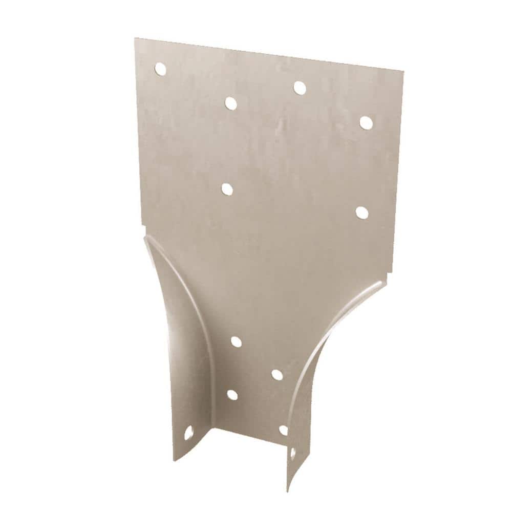 MITEK SPT24 1-9/16 in. x 5-5/8 in. 20-Gauge G90 Stud Plate Tie SPT24 ...