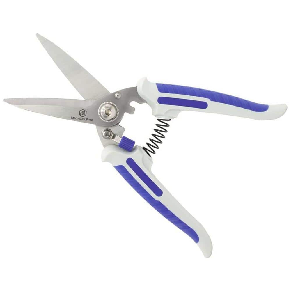 MICHAELPRO 8 in. Stainless Multi-Purpose Pruning Saw/Shears MP010027 - The Home Depot