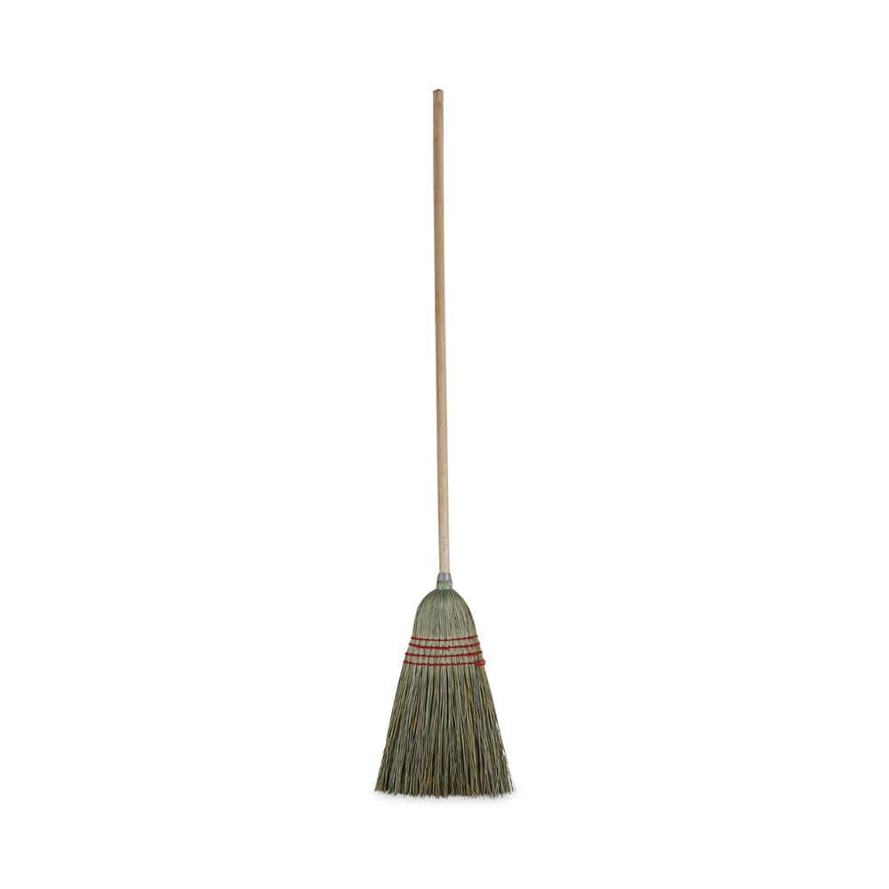 Boardwalk 55 in. Long Mixed Fiber Bristles Maid Upright Broom in ...