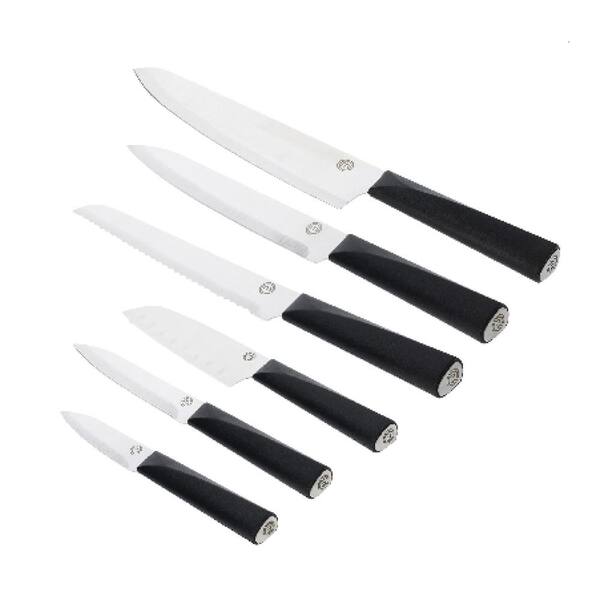 MasterChef 6-Piece Stainless Steel Kitchen Knife Set VRD25910207201 ...