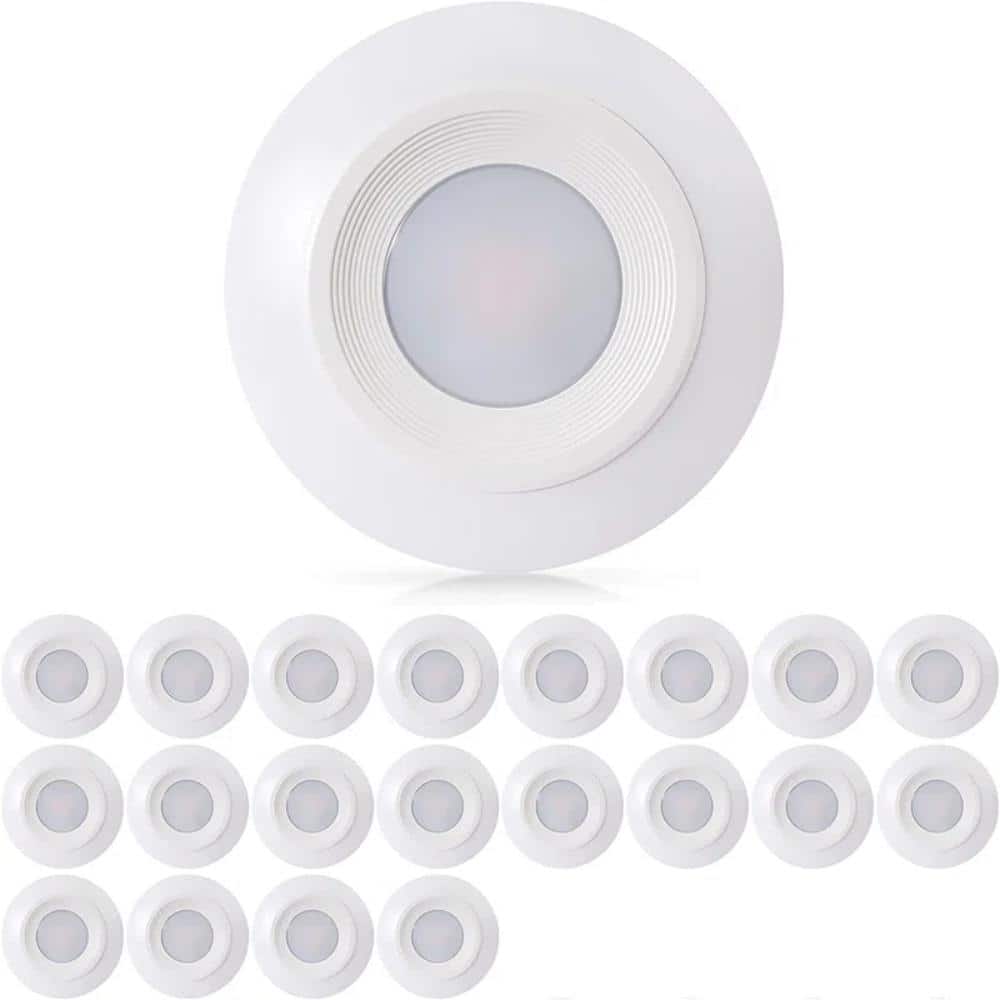 ENERGETIC LIGHTING 6 in. Soft White 2700K Canless Dimmable Integrated ...