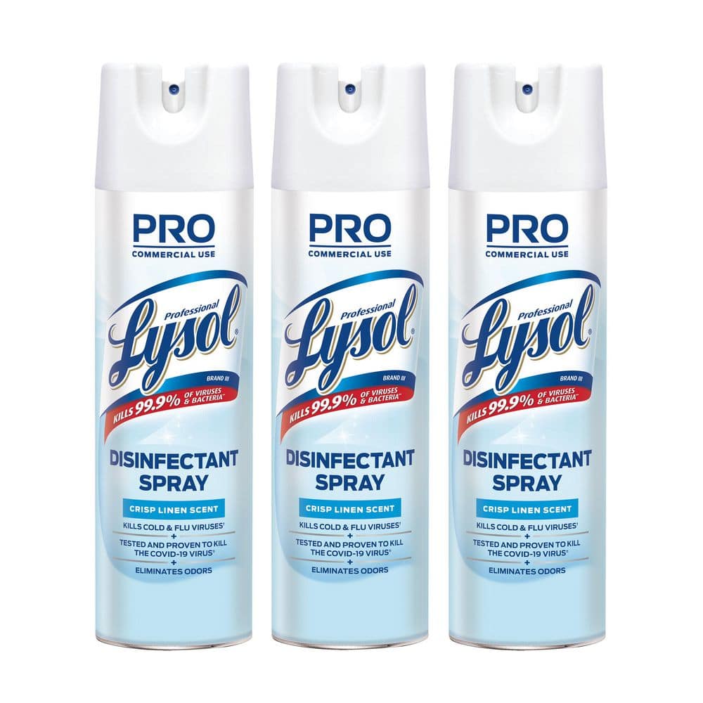 Lysol Disinfectant Spray, Household Cleaning Supplies, Antibacterial ...