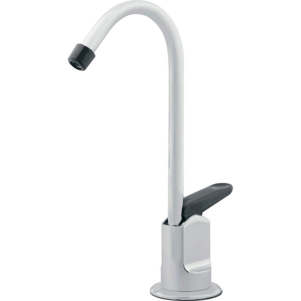 GE Single Handle Water Filtration Beverage Faucet in Chrome for ...