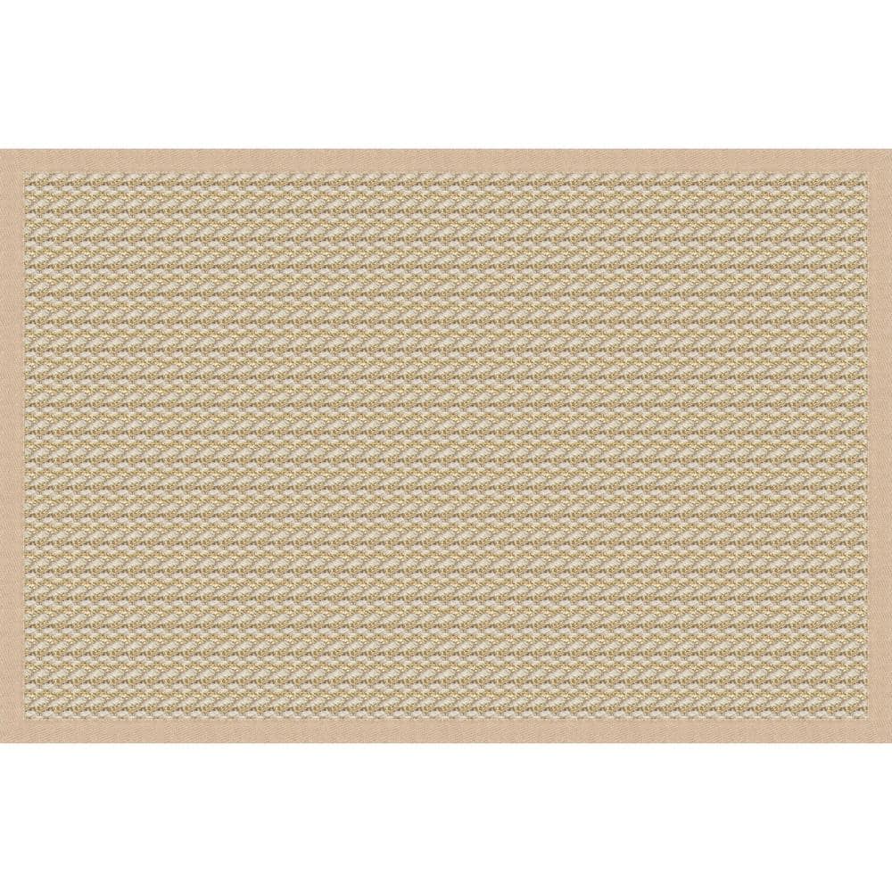 StyleWell Herringbone Tan 24 in. x 36 in. Sisal Mat 89599300024x36 ...