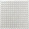 Apollo Tile Nacreous 4 in. x 6 in. Glossy White Glass Mosaic Uniform ...