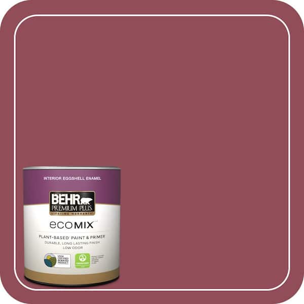 BEHR PREMIUM PLUS 1 qt. #MQ1-05 Rialto Eggshell Enamel EcoMix Plant ...