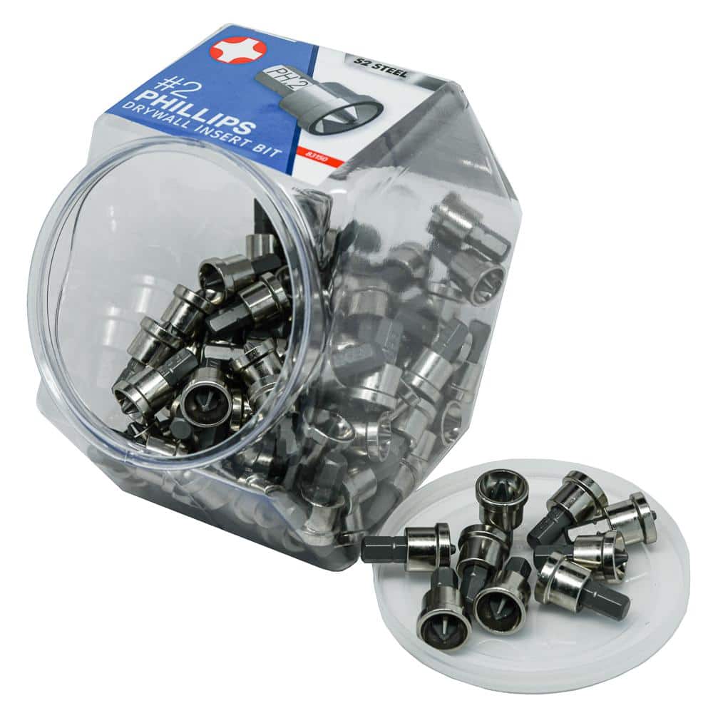 Mayhew #2 Phillips Dimple Bit (100-Pack) B83150 - The Home Depot
