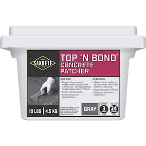 SAKRETE 10 lb. Top'n Bond Concrete Patcher 65455001 - The Home Depot