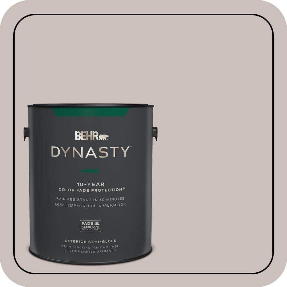 BEHR DYNASTY 1 gal. #780A-3 Down Home Semi-Gloss Exterior Stain ...