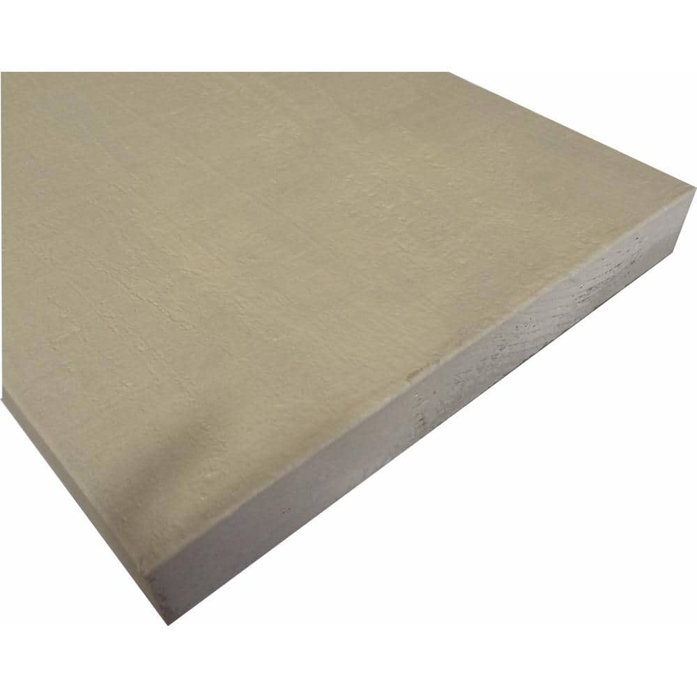 2 in. x 12 in. x 16 ft. Primed Pine S1S2E Finger-Joint Fascia Board ...