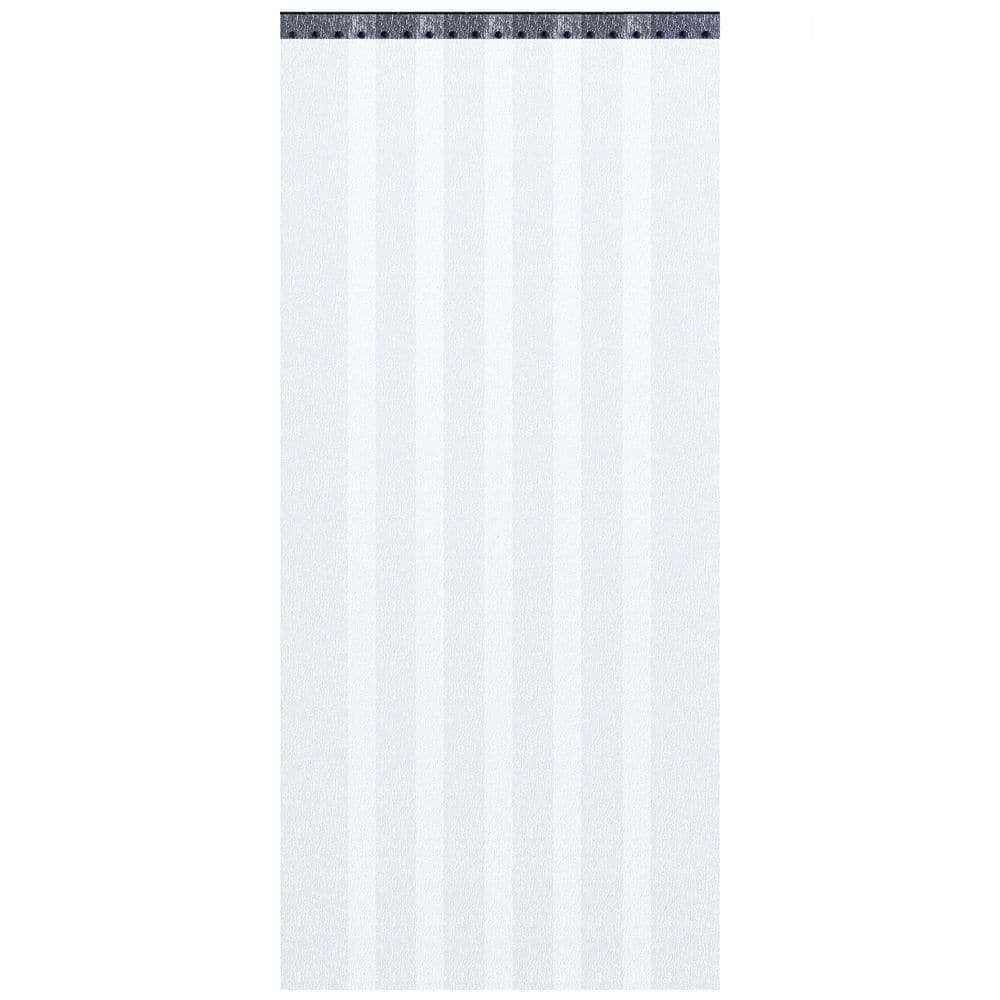 Aleco Luxe Collection 3 ft. x 7 ft. Cypress PVC Strip Door Kit 456493 ...