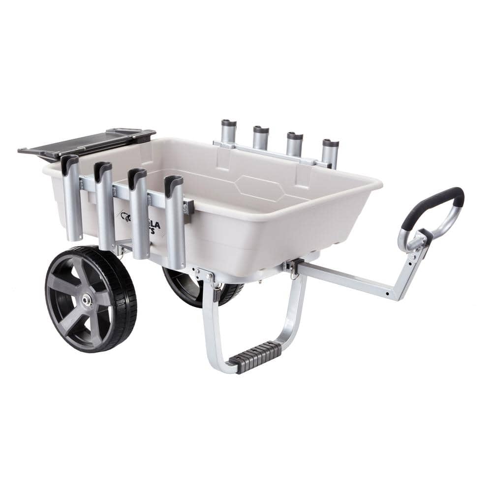 GORILLA CARTS 5 cu. ft. Poly Outdoor Fish and Marine Cart GCO-5FSH ...