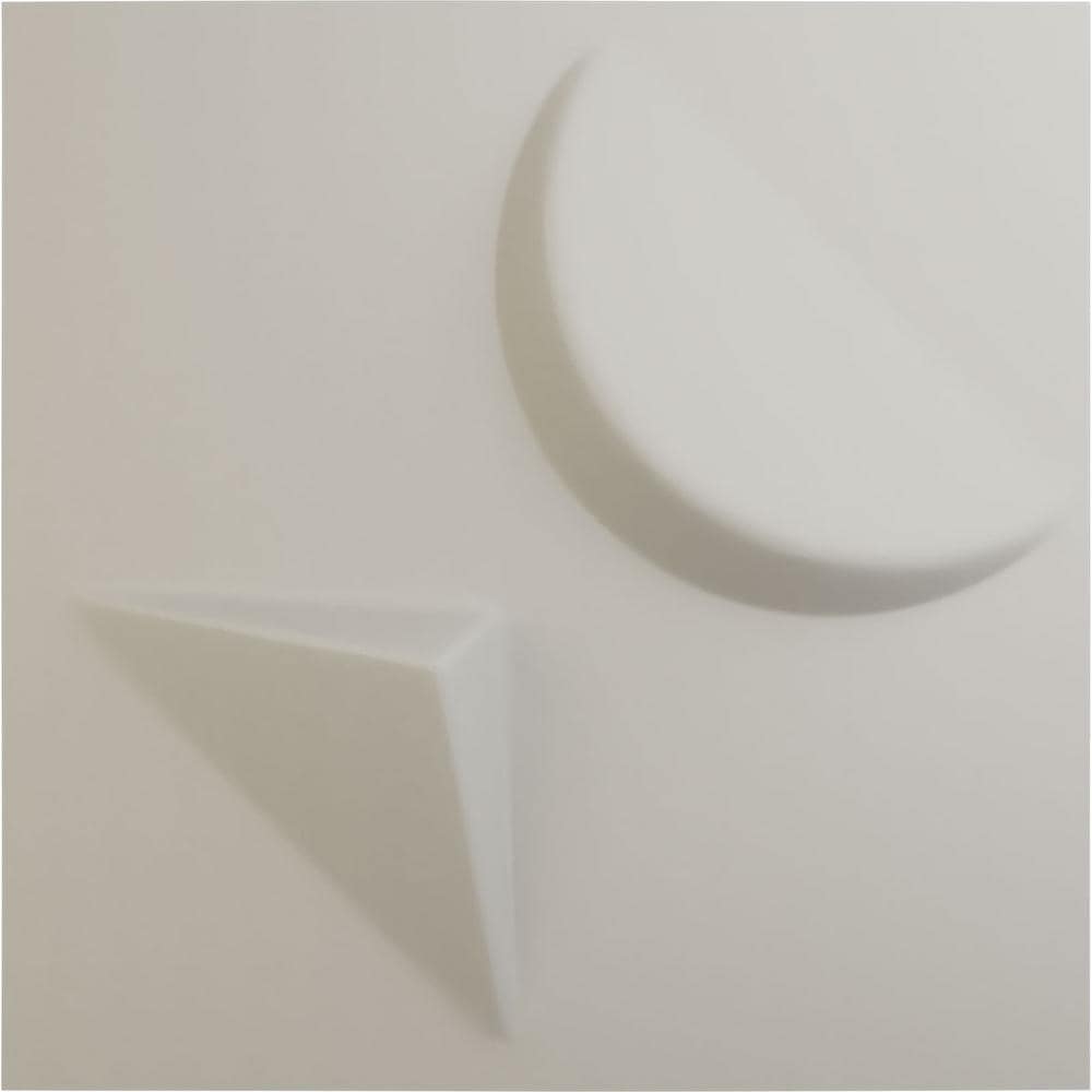 Ekena Millwork 11-7/8"W x 11-7/8"H Apollo EnduraWall Decorative 3D Wall ...