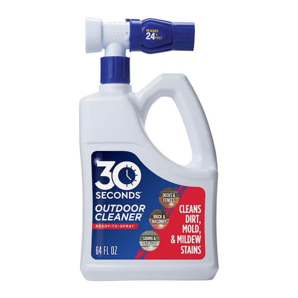 30 Seconds 64 oz. Outdoor Ready-To-Spray Cleaner 6430SJ - The Home Depot