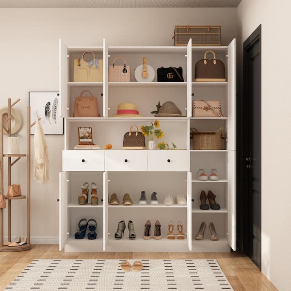 Cabinet for bags and shoes store