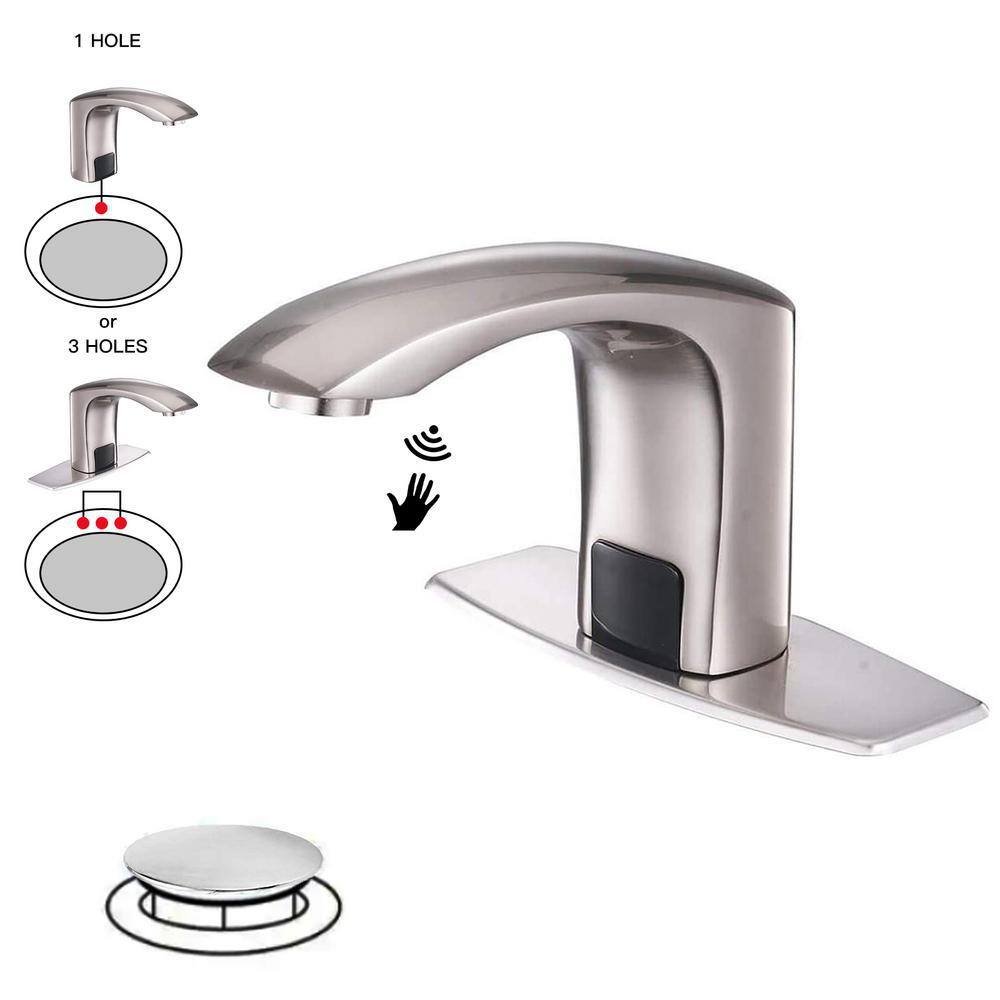 Touchless Kitchen Faucet Automatic Sensor Touchless Bathroom Sink ...