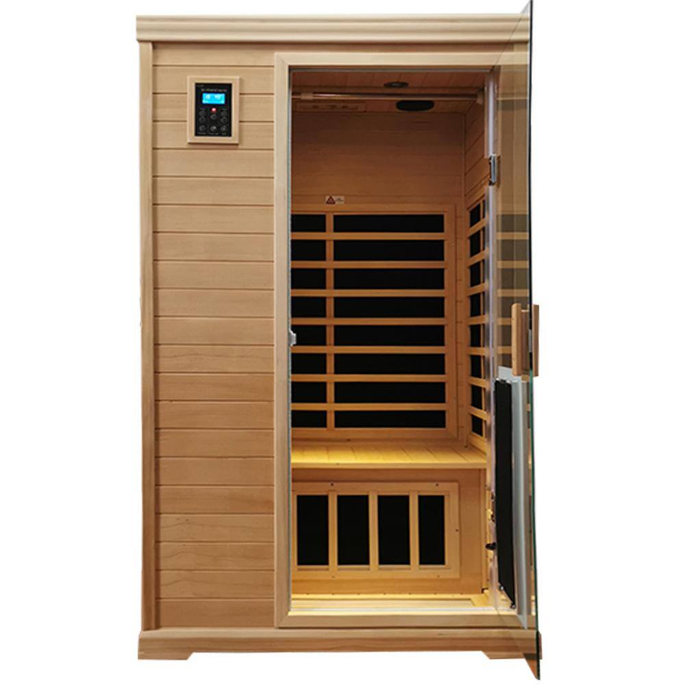 EPOWP 2-Person Far-Infrared Epoxy Heating Plate Sauna Room with LCD ...