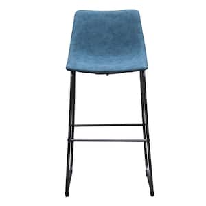 Home Beyond Clermont 39 in. Tan Upholstered Bar Stool (Set of 2) UC ...