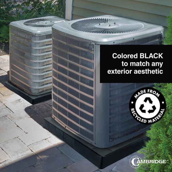Cambridge 30 in. x 30 in x 3 in. Plastic Central Air Conditioner ...