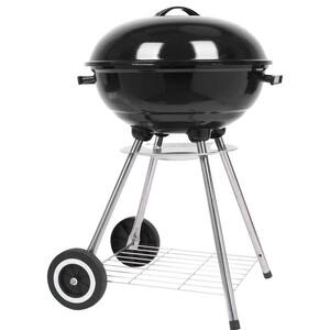 SKONYON 18 in. Original Kettle Premium Charcoal Grill in Black ...