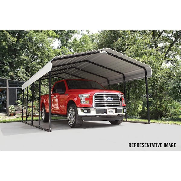 Reviews for Arrow Galvanized Steel Carport, 12X20X7 | Pg 1 - The Home Depot