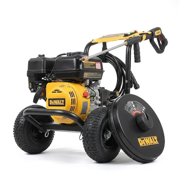 DEWALT 3500 PSI 2.5 GPM Gas Pressure Washer with Surface Cleaner, Heavy ...