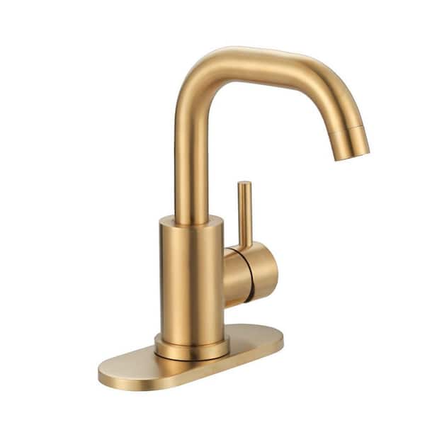 ALEASHA Single Handle Bar Faucet-360° Swivel for Prep Sink or Wet Bar ...