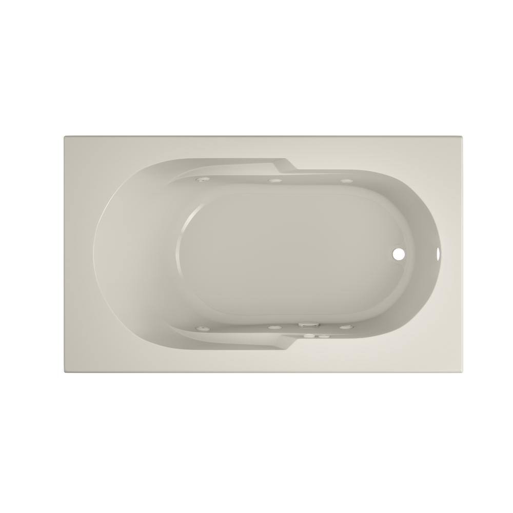 JACUZZI Signature 60 in. x 36 in. Rectangular Whirlpool Bathtub with ...