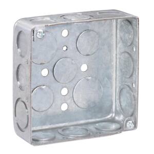 Southwire 2-1/2 in. D Steel Metallic 3-Gang Welded Switch Box with 14 ...