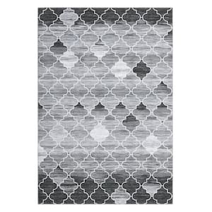 Garvee Modern Geometric Print Area Rug Soft and Versatile Anti-fouling ...