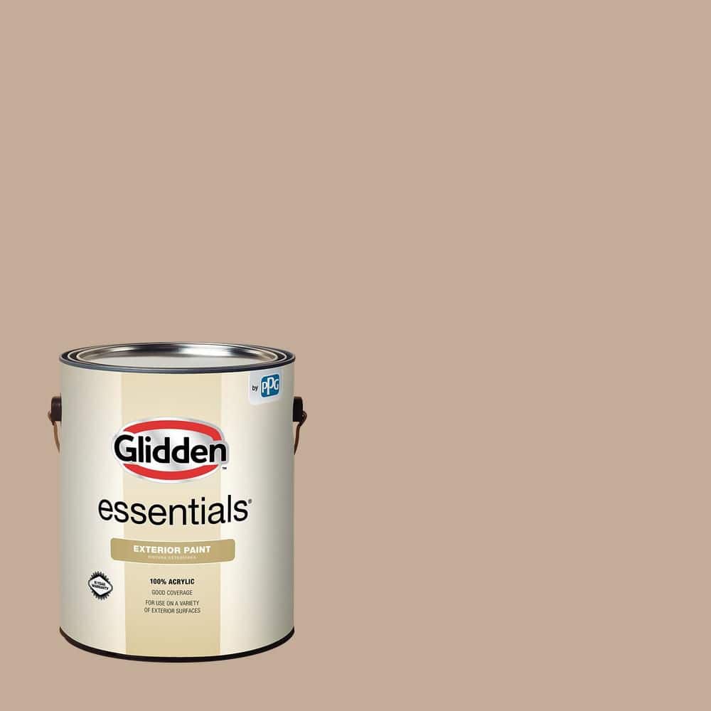 Glidden Essentials 1 gal. PPG1079-4 Transcend Satin Exterior Paint ...
