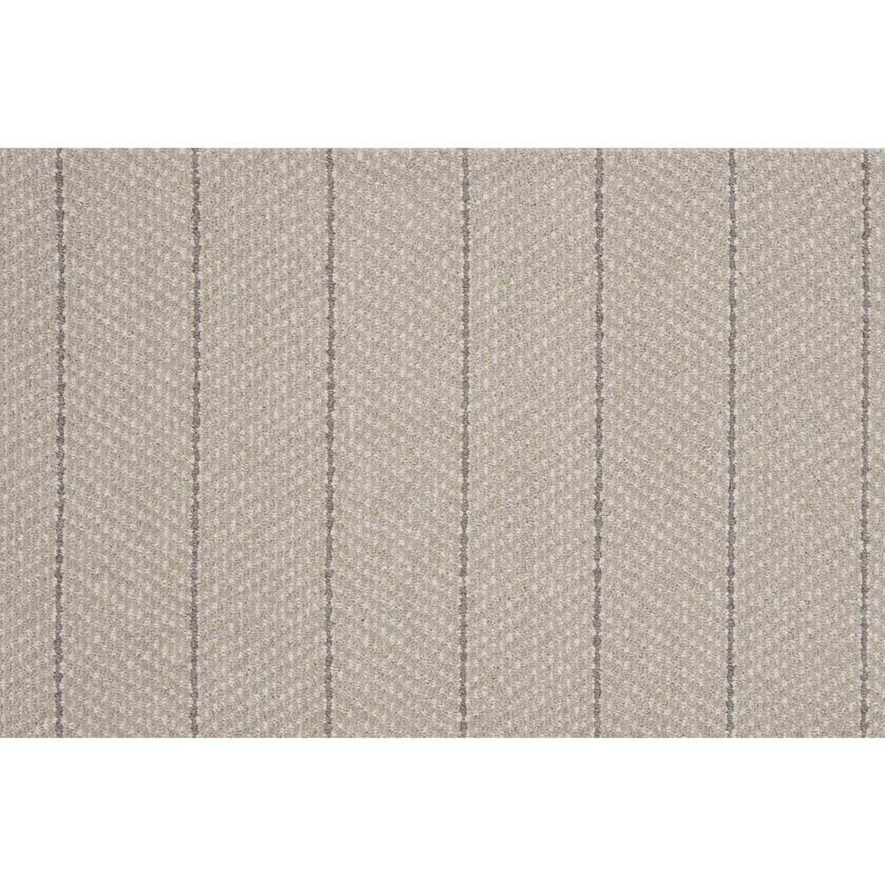 Natural Harmony Forsooth Pasture Beige 12 ft. 32 oz. Wool Pattern ...