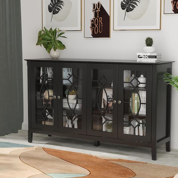 Console Curio Display Cabinet | Cabinets Matttroy