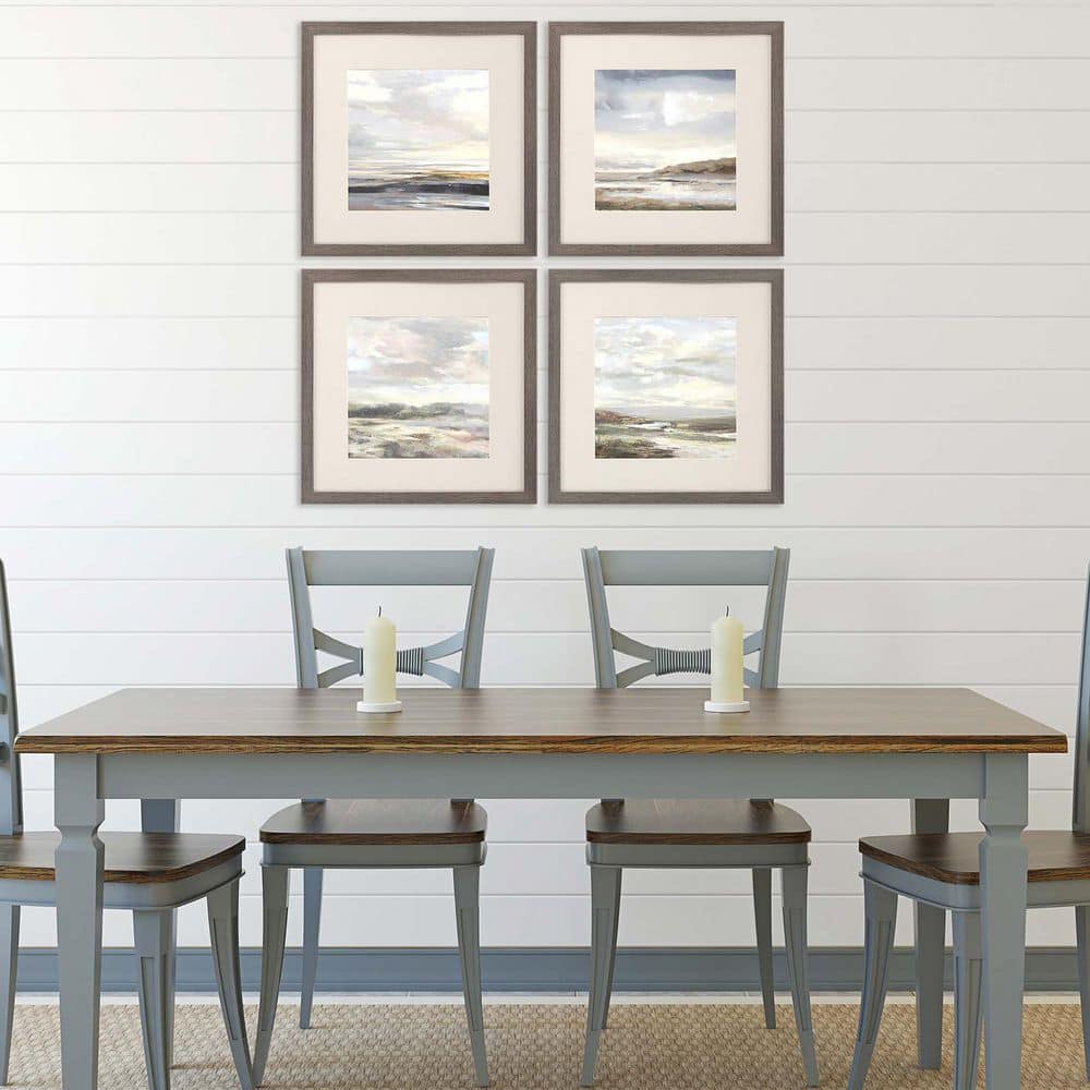 Paragon Tirwedd by Duncan 4 Piece Framed 4 Piece Abstract Art Print 20 ...