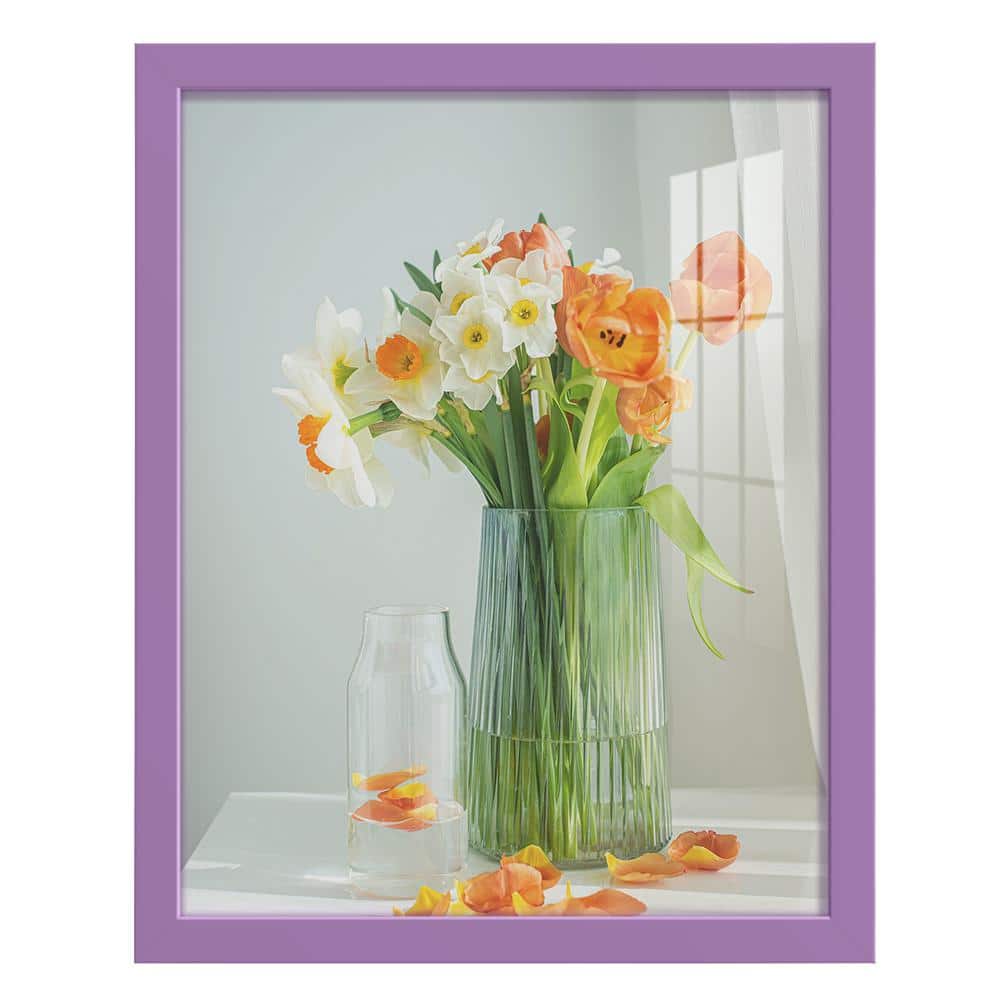 Wexford Home Modern 11 in. x 14 in. Violet Picture Frame WF010G - The ...