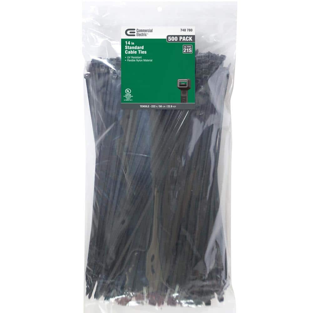 Commercial Electric 14in Standard 50lb Tensile Strength UL 21S Rated ...