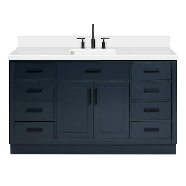 60 Inch Vanities - Blue - Bathroom Vanities - The Home Depot